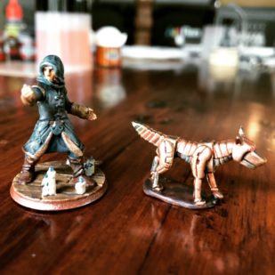 Quest for a Clockwork Dog D&D Miniature – Cthulhu Adores Hasselhoff